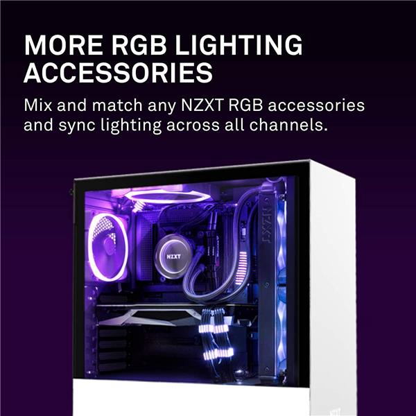 Mode moderne 100% de satisfaction garantie NZXT RGB & Fan Controller Noir Trois canaux de ...