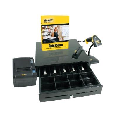 Wasp (Quickstore POS Solution RapidStart) - Logiciel QuickStore Point of Sale Standard, Tiroir ...