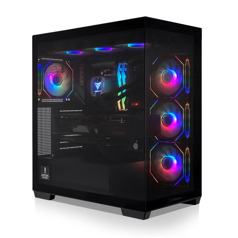 ARMOURY Ryzen 7 7800X3D RX 9070 XT 32GB DDR5 2TB SSD AIO Wi-Fi Win11H ...