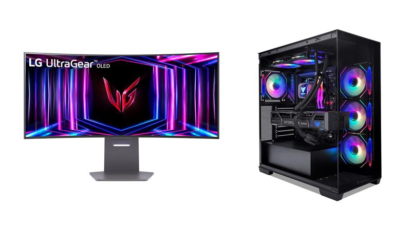 LG UltraGear 34" OLED WQHD 240Hz + ARMOURY AMD R7 7800X3D, RTX 5070 Ti ...