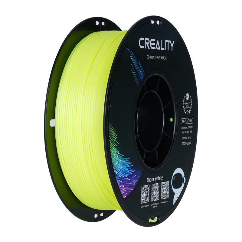 Creality CR-PLA Filament for FDM 3D Printer,1.0Kg 1.75mm, Fluorescent ...