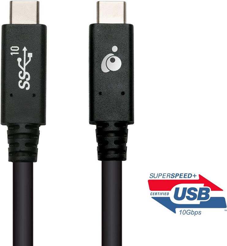 IOGEAR Smart USB-C to USB-C [USB-IF Certified] 10Gbps Cable, 3.3 ft ...