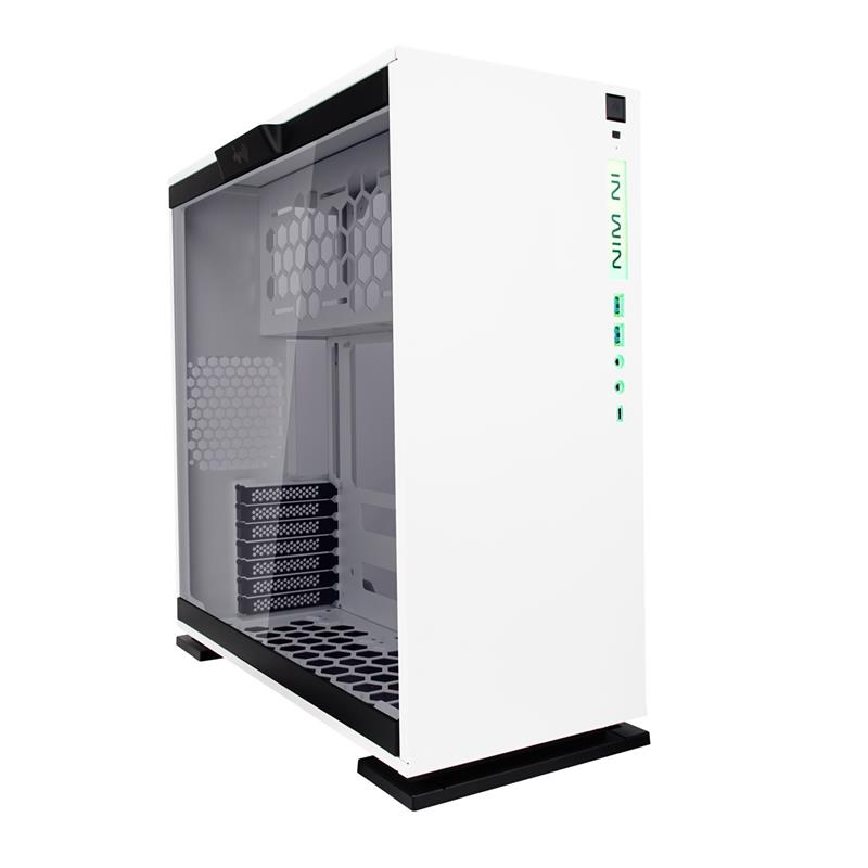 InWin 303C White RGB LED Tempered Glass ATX Mid Tower Case - Canada ...