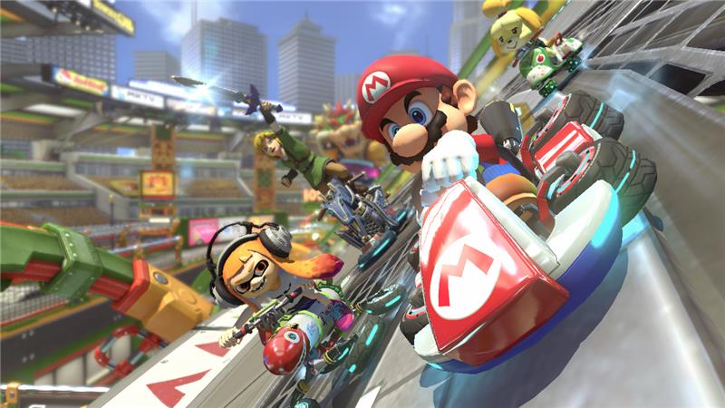 Mario kart 8 deluxe eshop price store