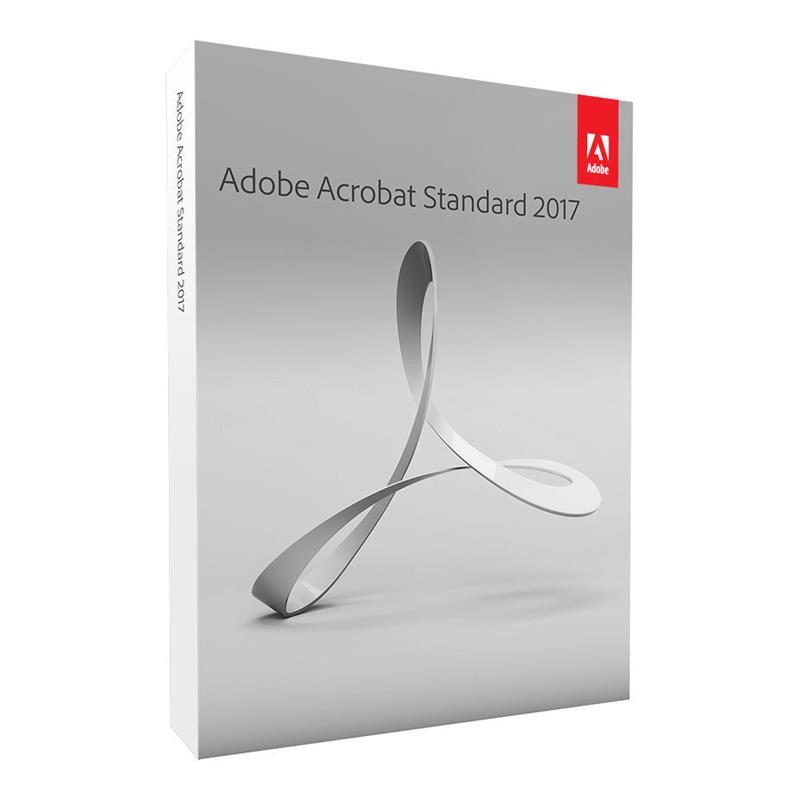 Adobe Acrobat 2017 Standard - Box Pack - 1 User - PDF Conversion/Editor - PC (65280888) - Canada ...