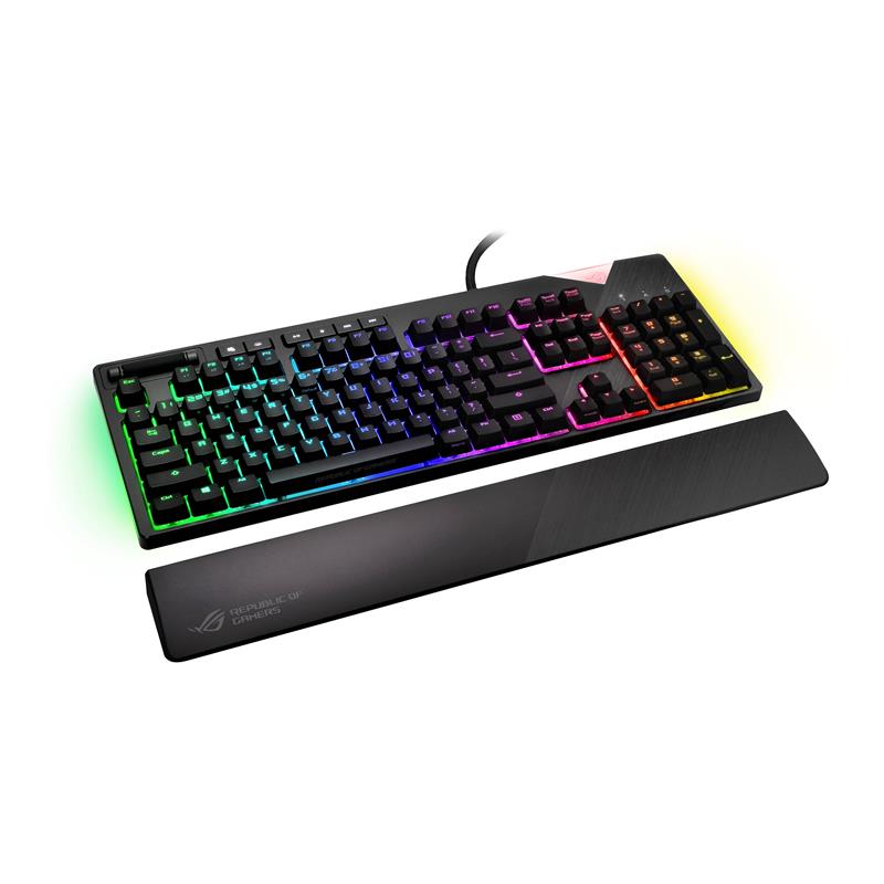 ASUS ROG Strix Flare RGB mechanical gaming keyboard with Cherry MX ...