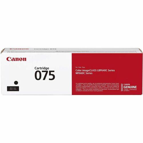 CANON 075 Original Laser Toner Cartridge - Black Pack - 1300 Pages ...