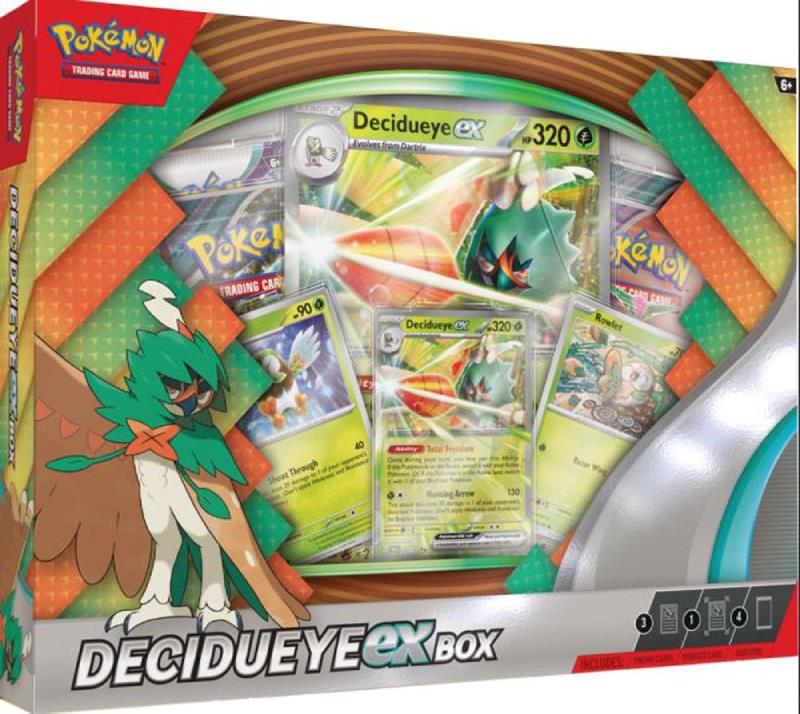 Pokémon TCG: Scarlet & Violet POKEMON DECIDUEYE ex BOX (Pokemon Trading ...